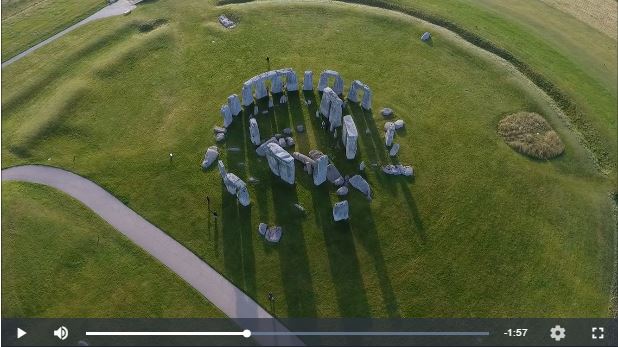 Stonehenge Aerial View Complete